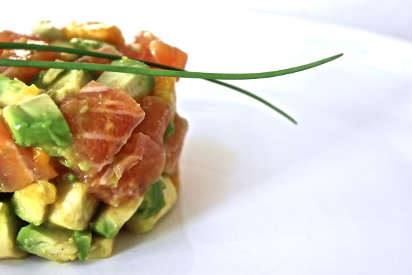 Torentje van rauwe zalm - Foodless